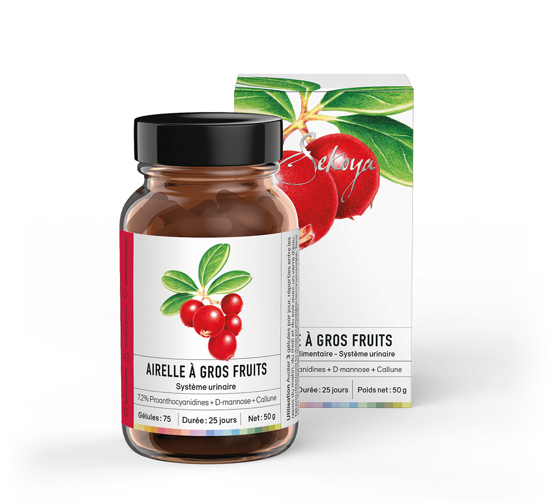 Airelle 75 gélules - Contre infections urinaires | Sekoya