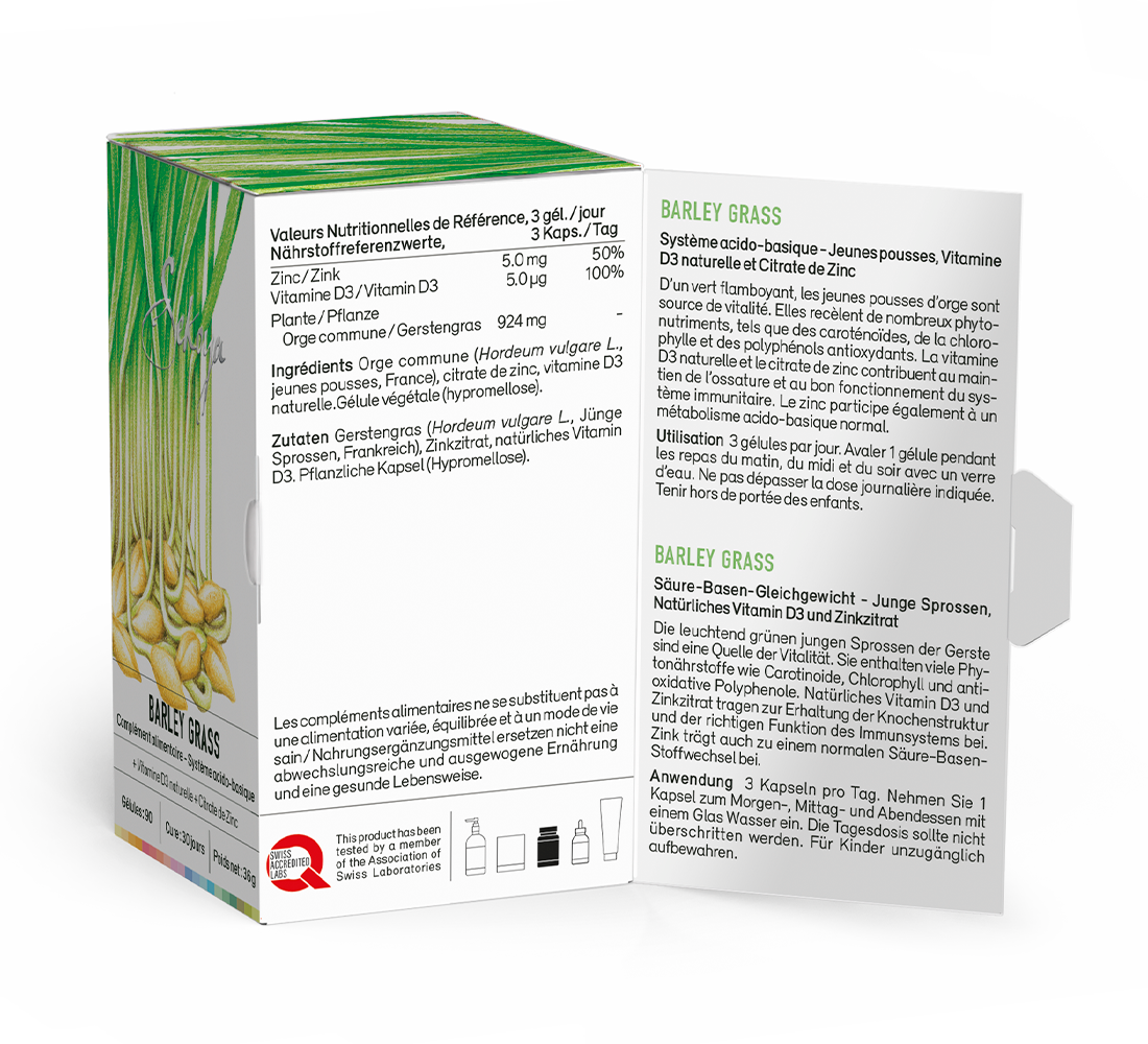 Barley Grass 90 capsules | Sekoya