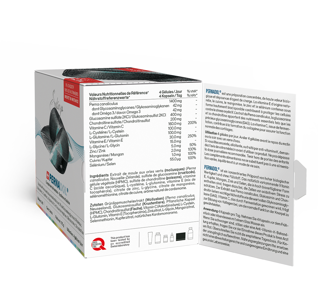 Pernadol® 240 capsules - Against osteoarthritis | Sekoya